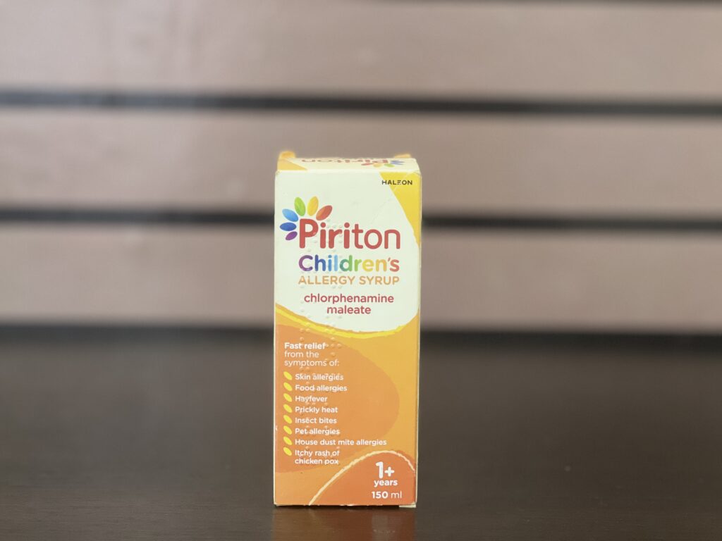 Piriton Syrup [UK] - Scab Pharmacy Limited