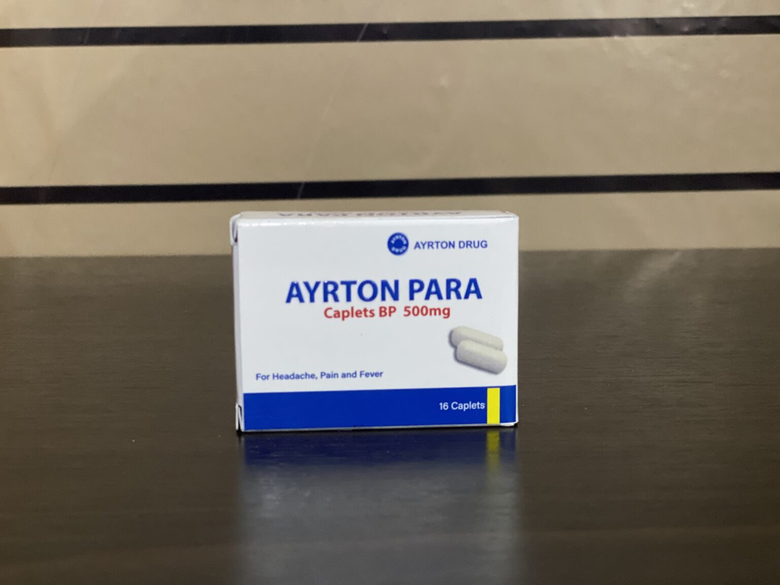 Aryton Para Caplet 500mg - Scab Pharmacy Limited