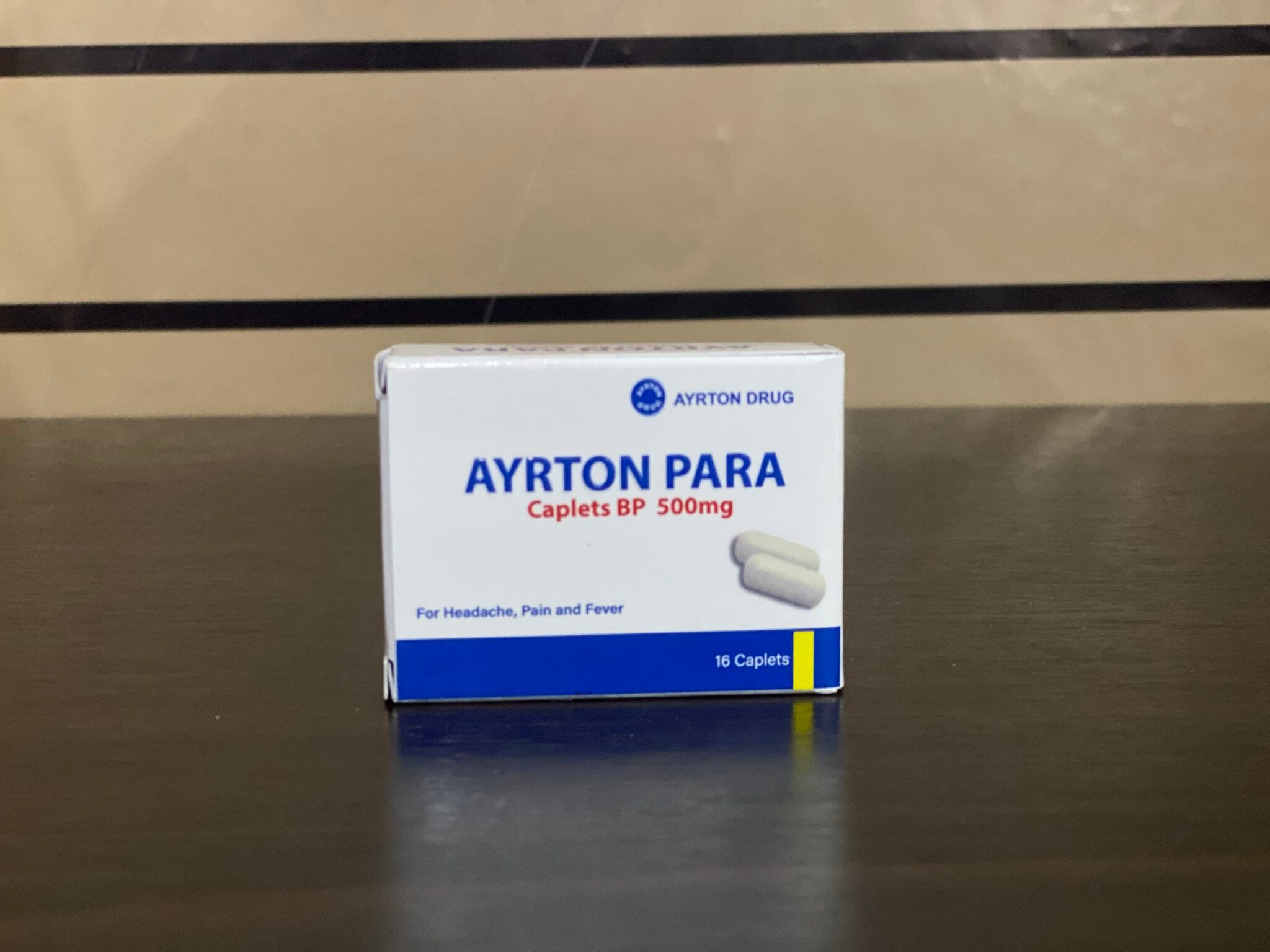 Aryton Para Caplet 500mg - Scab Pharmacy Limited