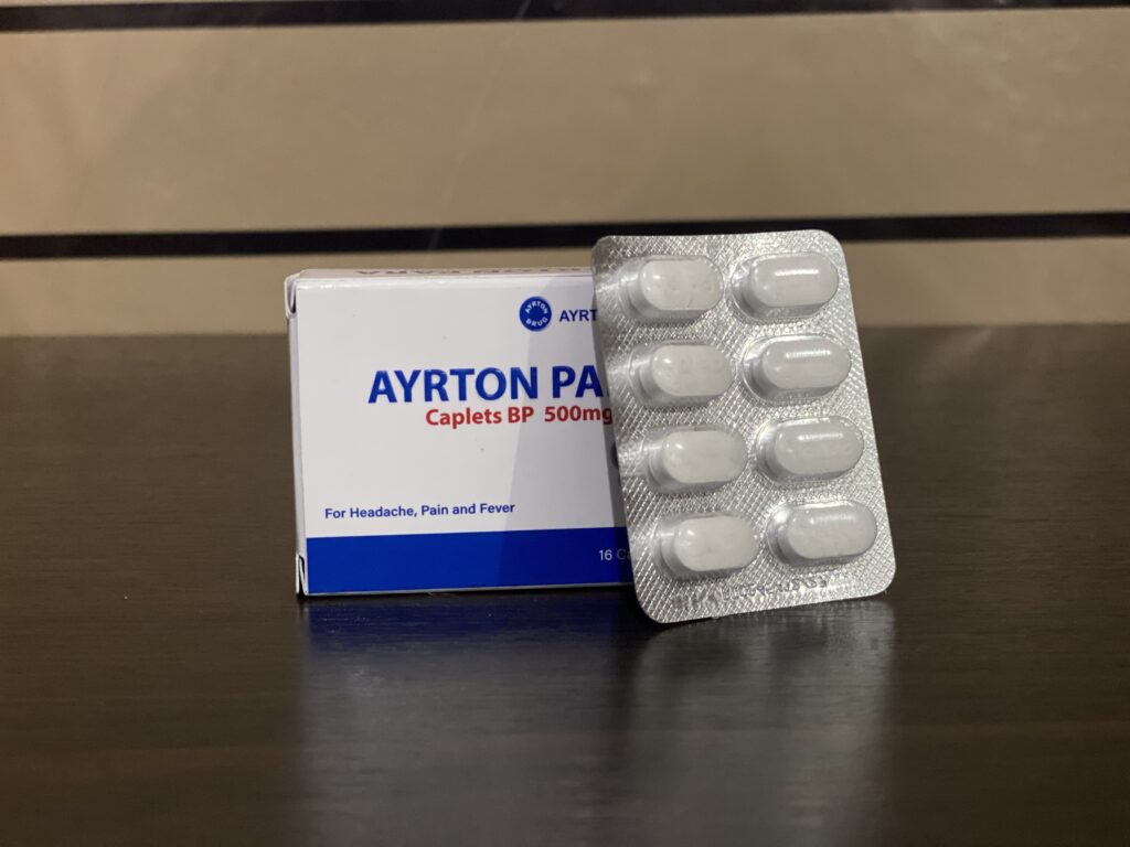 Aryton Para Caplet 500mg - Scab Pharmacy Limited