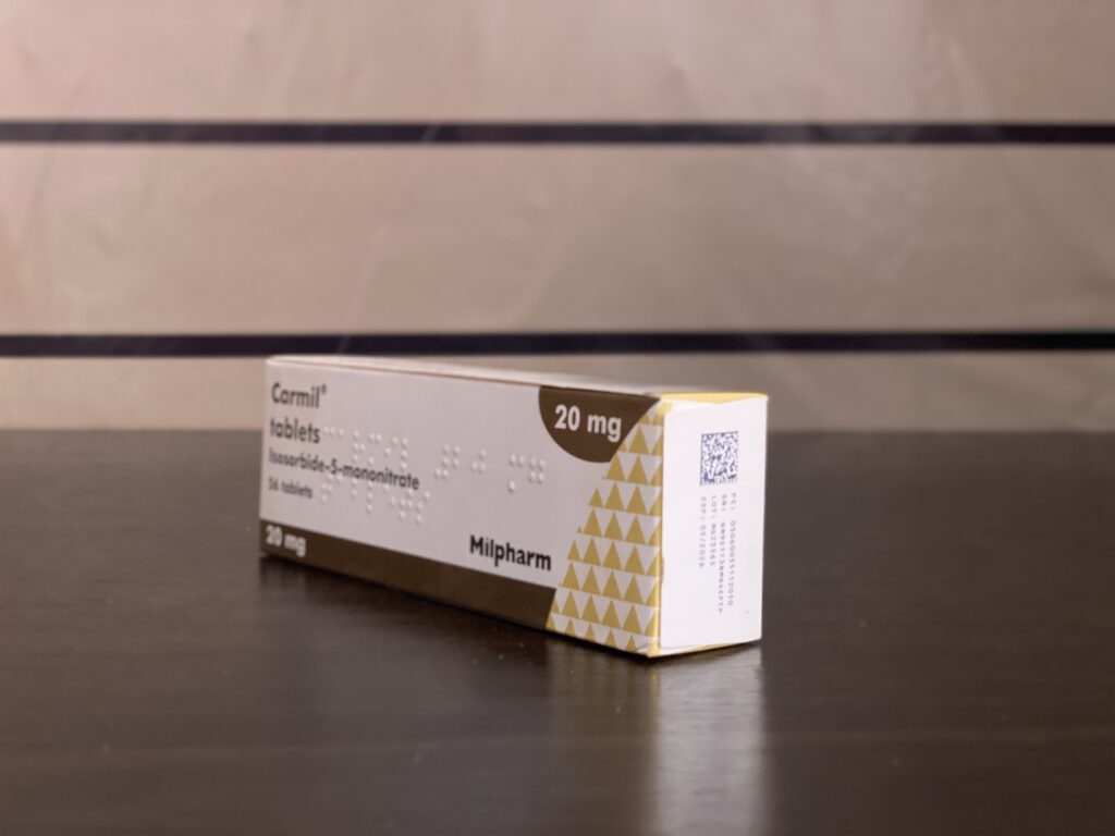 Carmil 20 mg tablets - Scab Pharmacy Limited