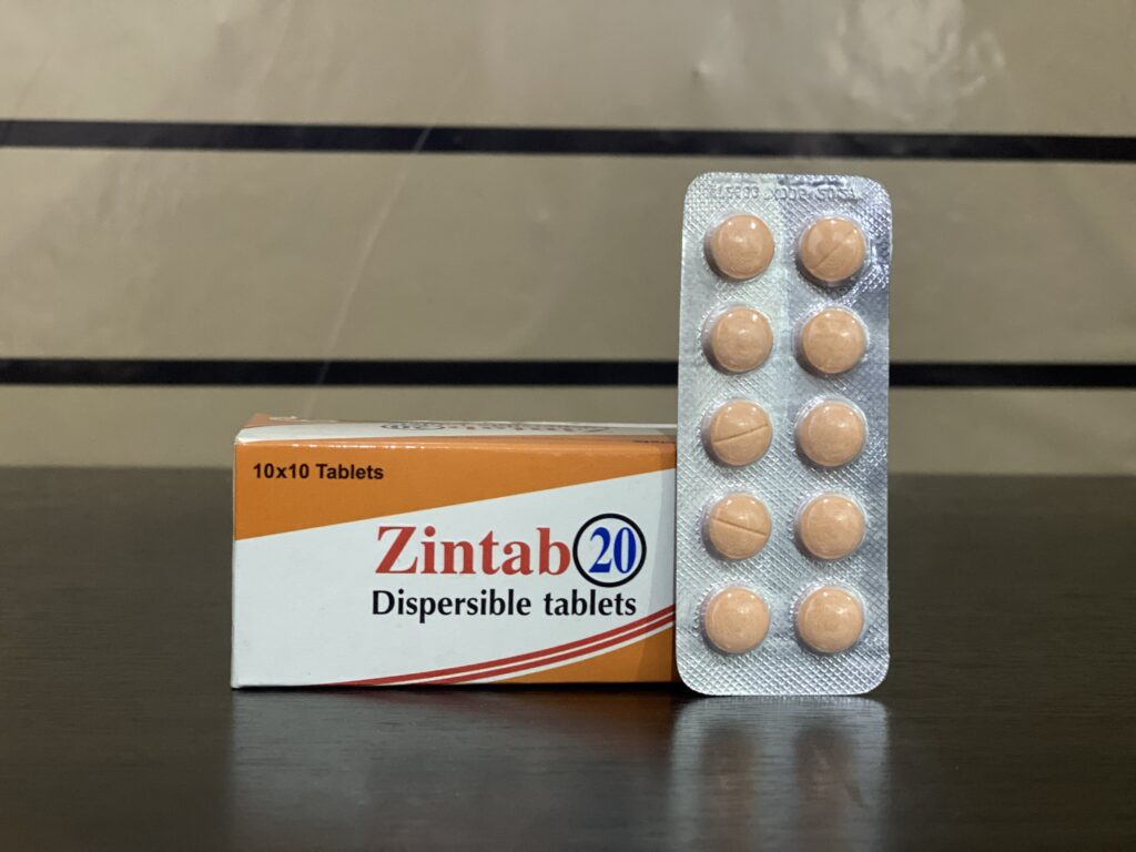 Zintab 10mg/20mg Tablets - Scab Pharmacy Limited