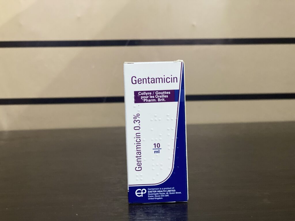 Gentamycin [Exeter] Eye Drops - Scab Pharmacy Limited