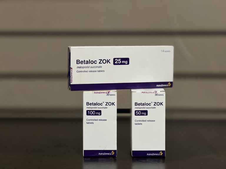 Betaloc Zok 25mg/50mg/100mg Tablet - Scab Pharmacy Limited