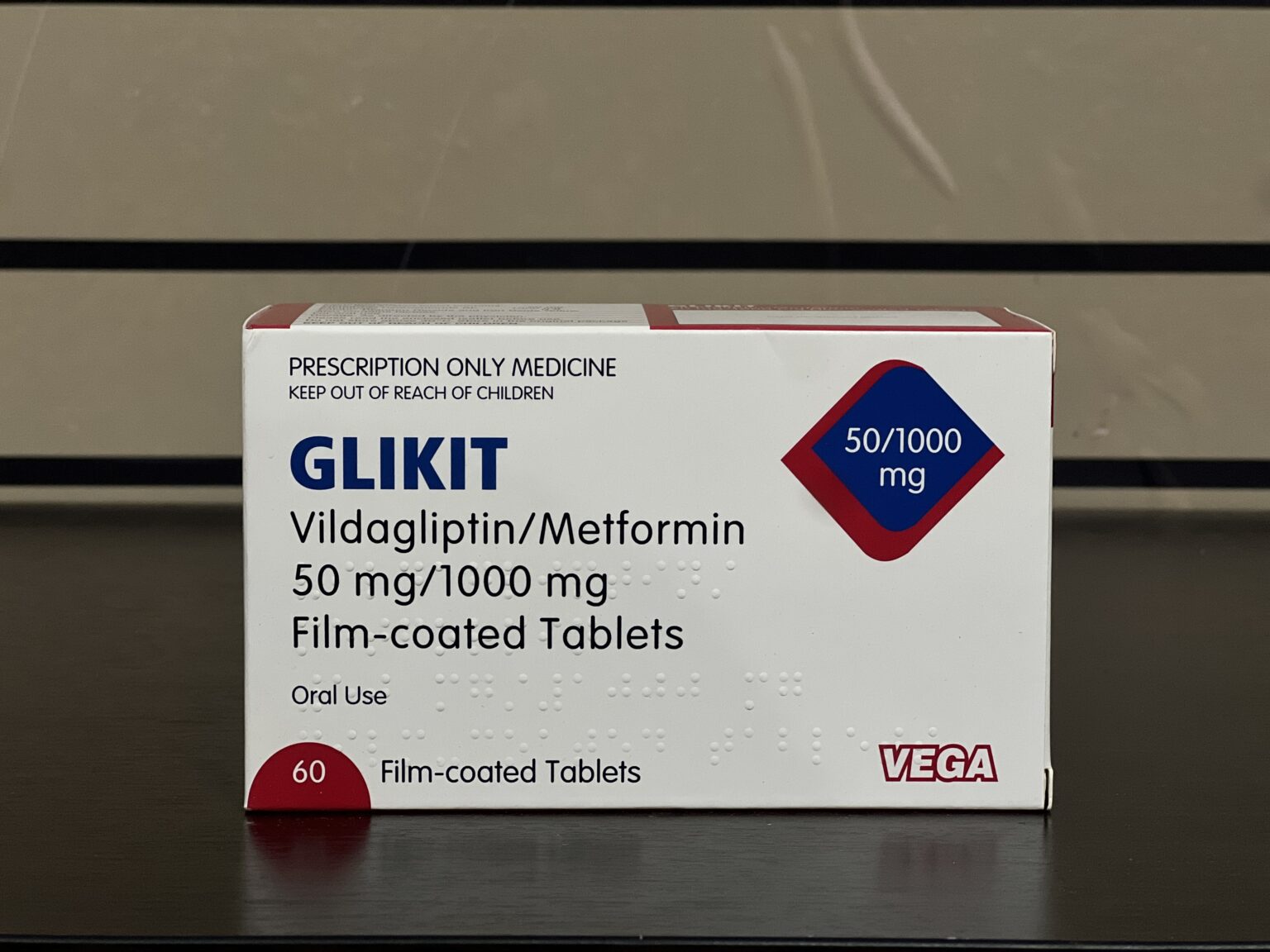 GLIKIT[Vildagliptin/metformin]50/1000mg Tablet - Scab Pharmacy Limited